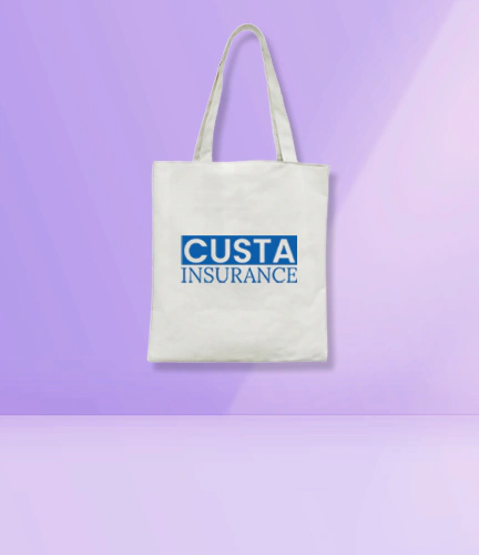 Custom Canvas Tote Bag Printing | CUSTA Singapore - Premium Canvas